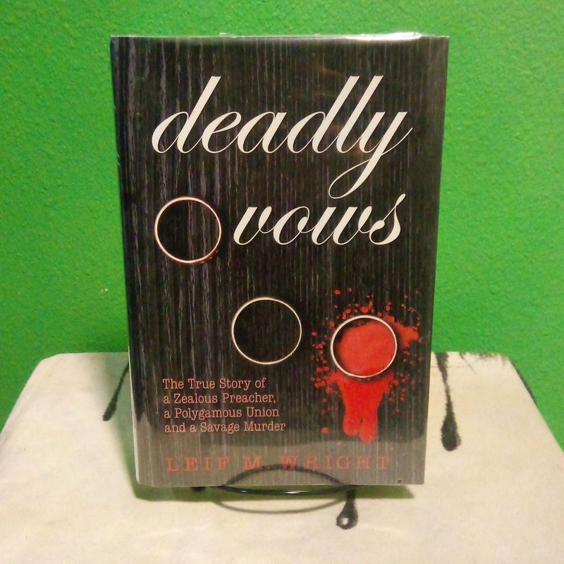 Deadly Vows by Leif M. Wright, Hardcover | Pangobooks
