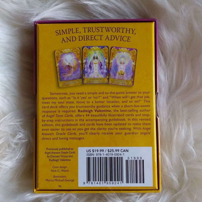 Angel Answers Oracle Cards Angel Answers Oracle Cards