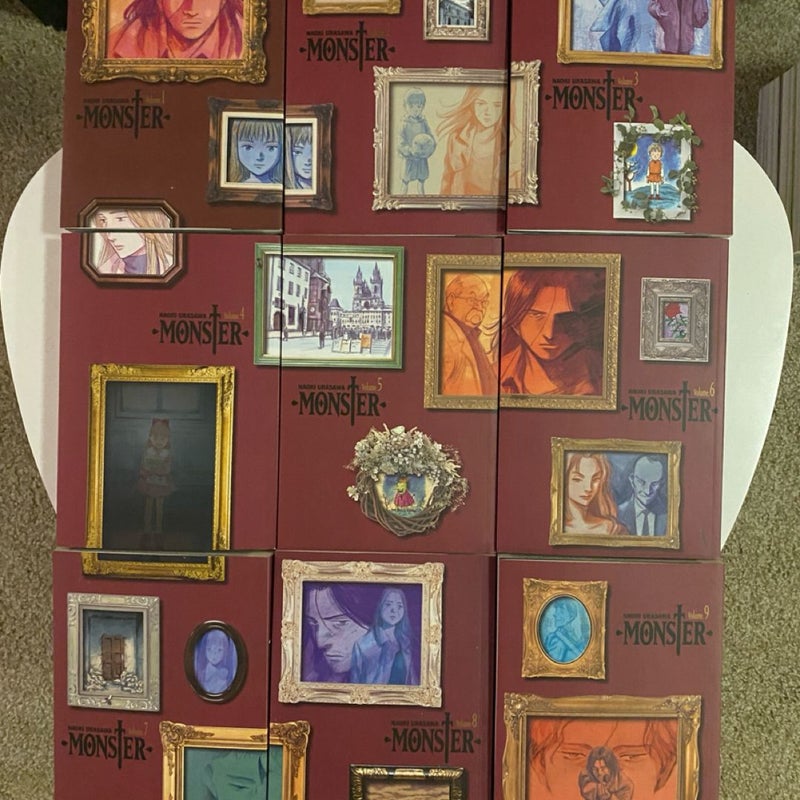 Monster Perfect Edition Complete Vol. 1-9 by Naoki Urasawa, Paperback ...