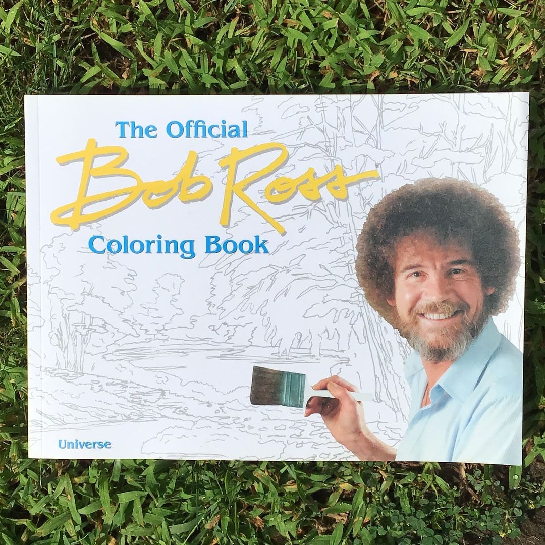 The Bob Ross Coloring Book by Bob Ross, Paperback | Pangobooks