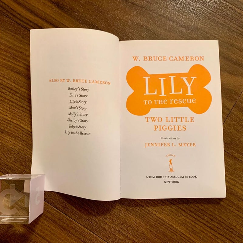Lily to the Rescue: Two Little Piggies