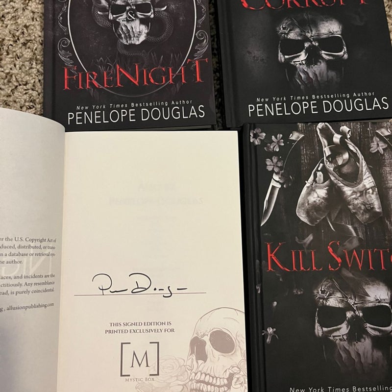 Devils night series by Penelope Douglas , Hardcover | Pangobooks