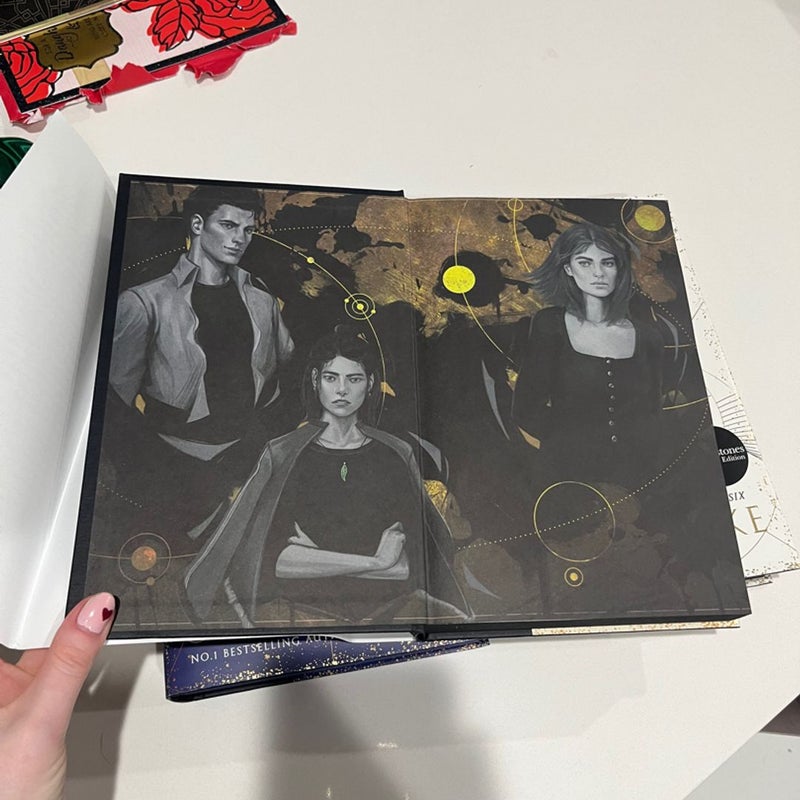 Atlas Six Trilogy Special Editions Sprayed Edges by Olivie Blake ...