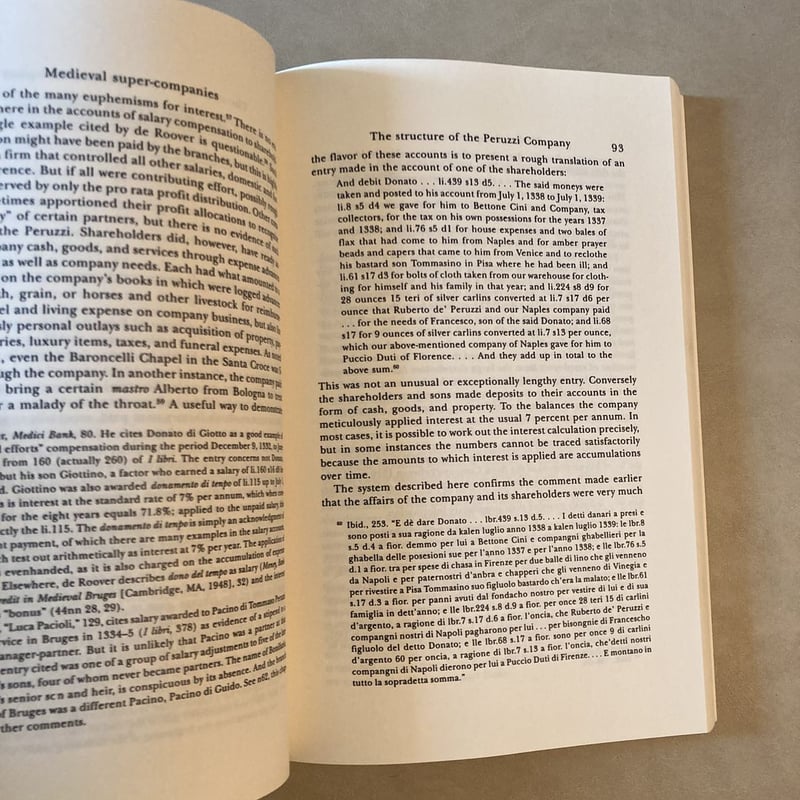 The Medieval Super-Companies by Edwin S. Hunt