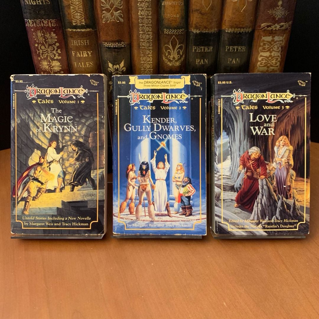 DragonLance: Tales Trilogy 1-3: The Magic of Krynn, Kender, Gully Dwarves, and Gnomes, Love and ...