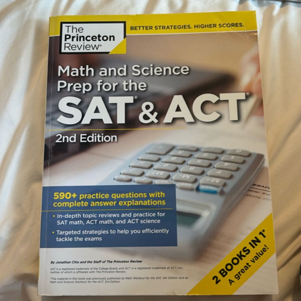 Math and Science Prep for the SAT and ACT, 2nd Edition by The Princeton ...
