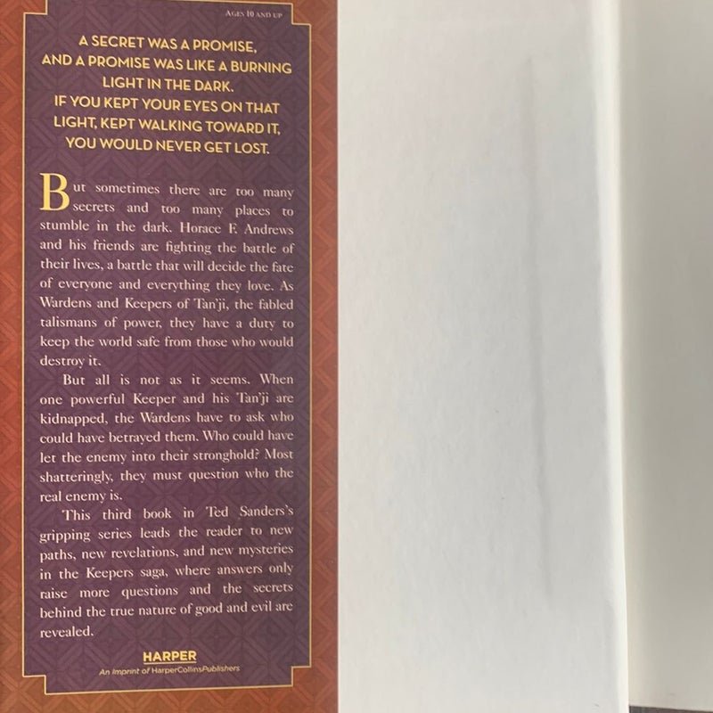 The Keepers #3: the Portal and the Veil by Ted Sanders