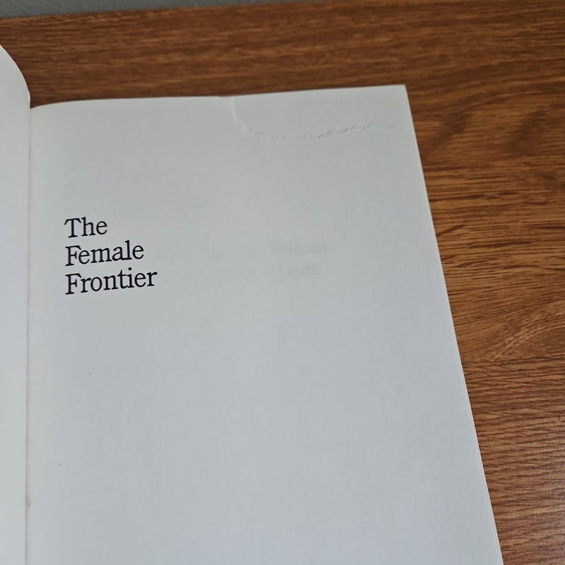 The Female Frontier by Glenda Riley