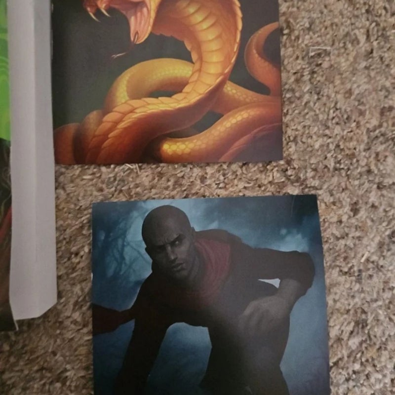 A drop of venom advance readers copy (ARC) with signed book plate, art ...