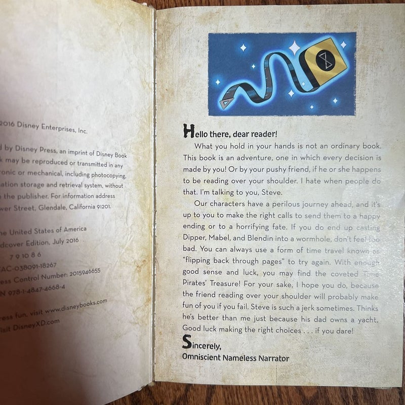 Gravity Falls: Dipper and Mabel and the Curse of the Time Pirates ...