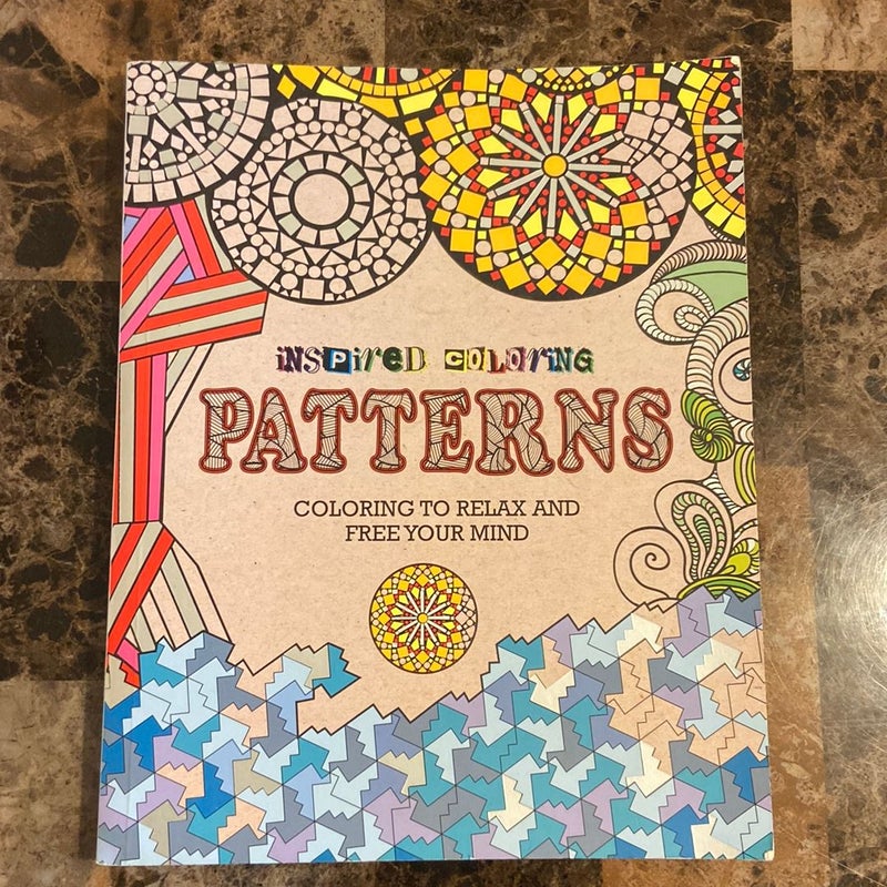 Patterns Inspired Coloring by Parragon, Paperback | Pangobooks