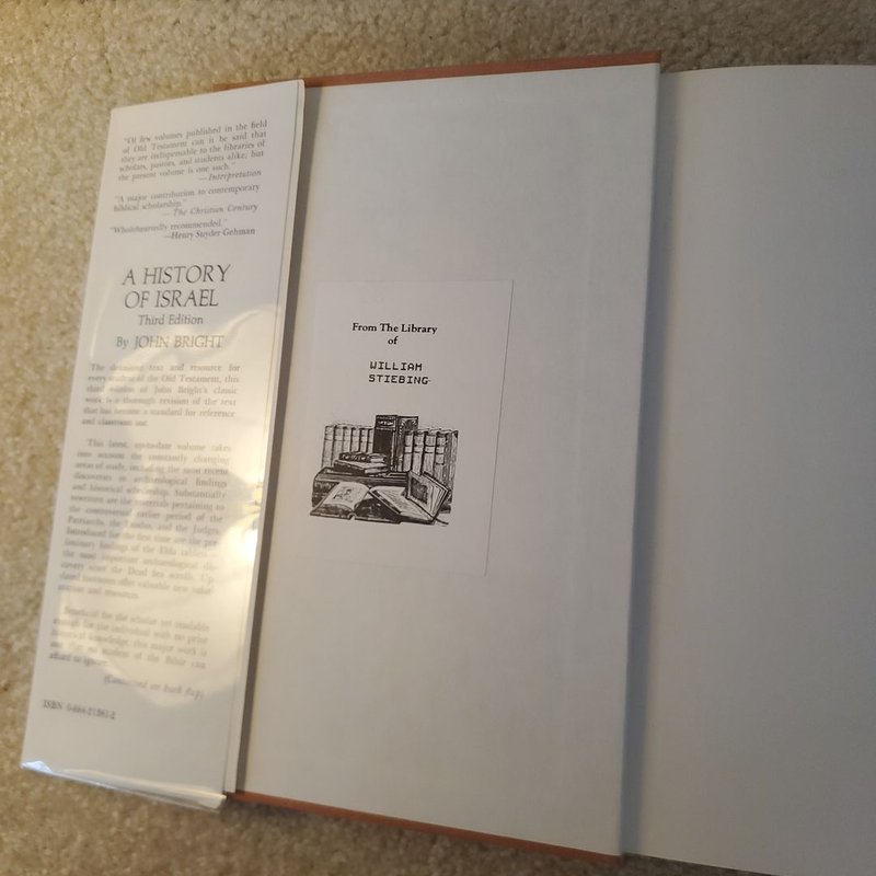 A History of Israel by John Bright