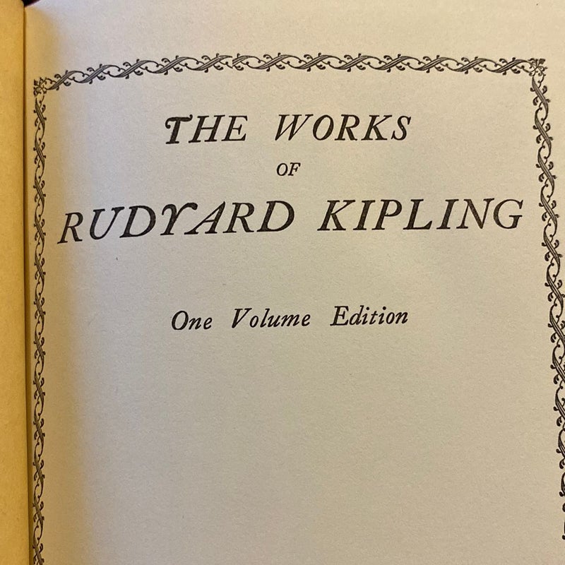 Collected Works of Rudyard Kipling by Rudyard Kipling, Hardcover ...