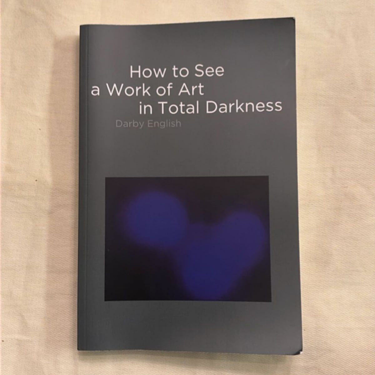 How to See a Work of Art in Total Darkness by Darby English