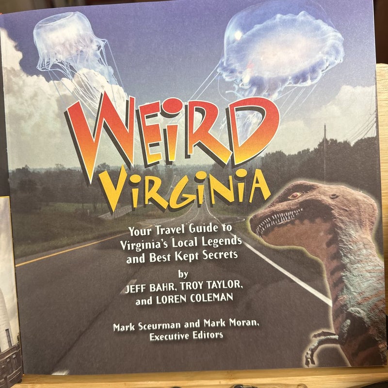 Weird Virginia by Mark Moran, Hardcover | Pangobooks
