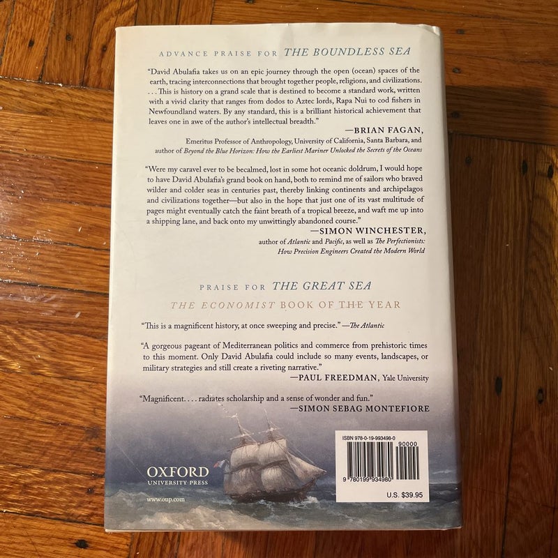 The Boundless Sea by David Abulafia, Hardcover | Pangobooks