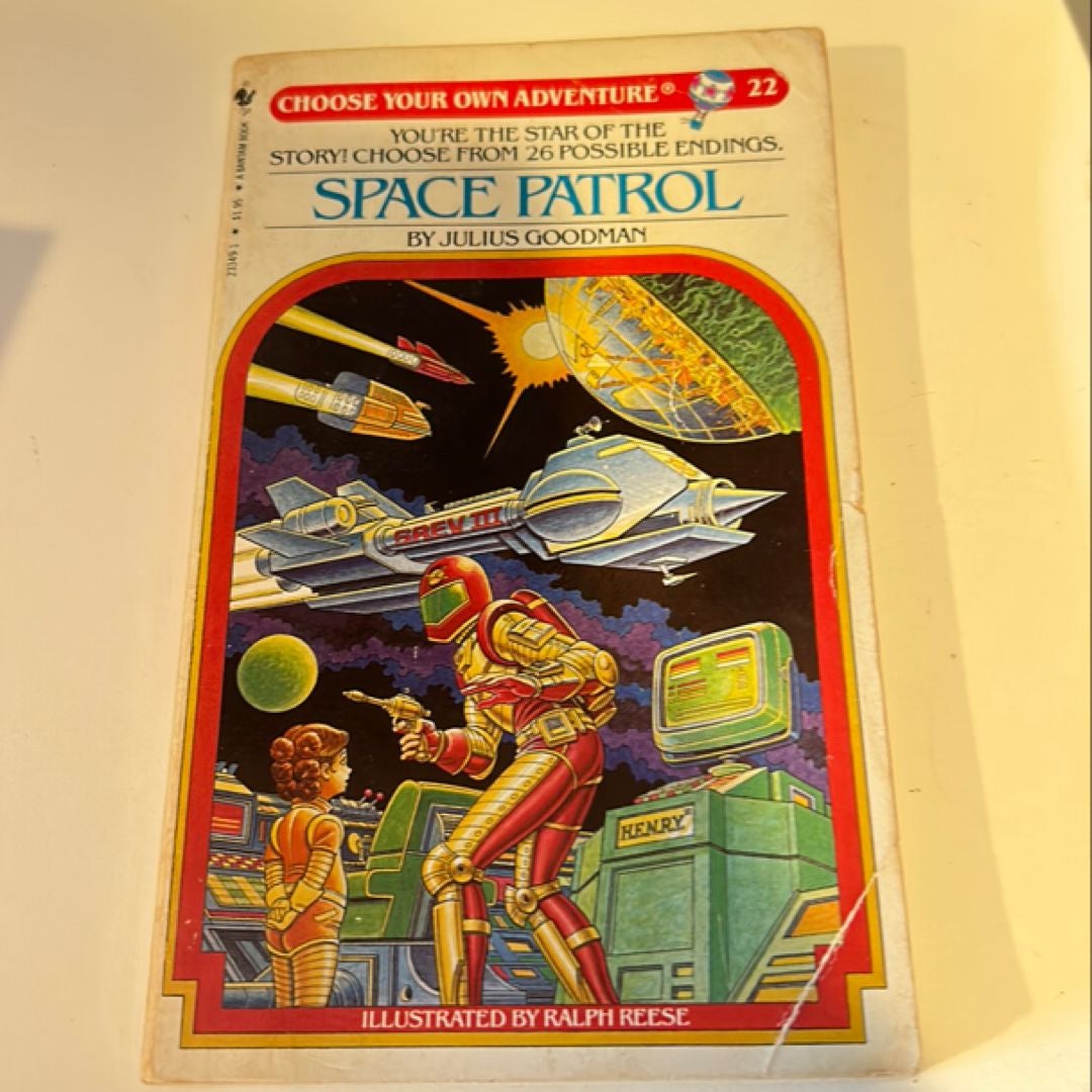 Choose your own Adventure, Space Patrol by Julius Goodman, Paperback ...