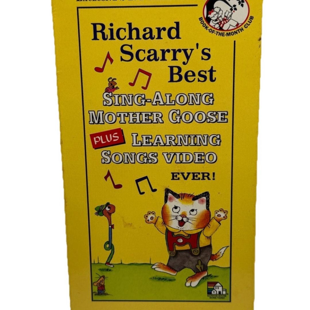 Richard Scarry's Best Sing-Along Mother Goose Video Ever VHS Plus ...