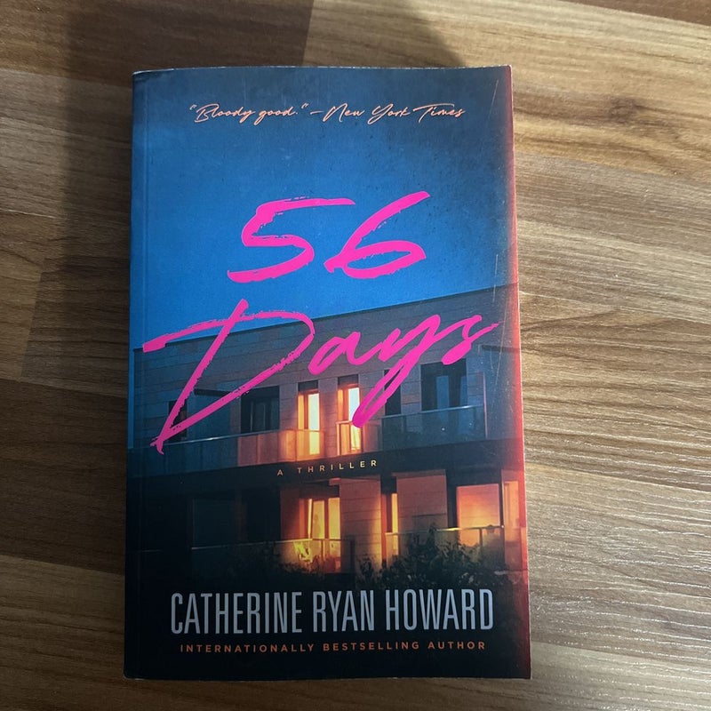 56 Days by Catherine Ryan Howard, Paperback | Pangobooks