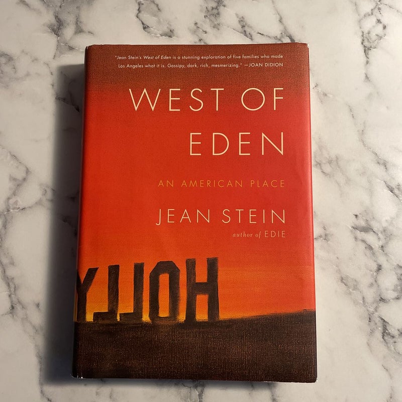 West of Eden by Jean Stein, Hardcover | Pangobooks