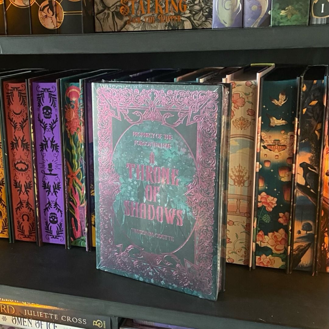 A Throne of Shadows by Tessonja Odette Sealed Hardcover Fabled Book by ...