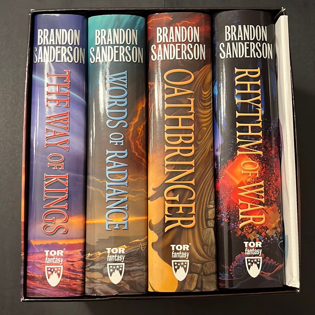 Stormlight Archives HC Box Set 1-4 by Brandon Sanderson