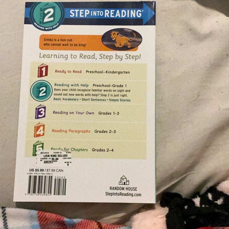 The Lion King Deluxe Step into Reading (Disney the Lion King) by ...