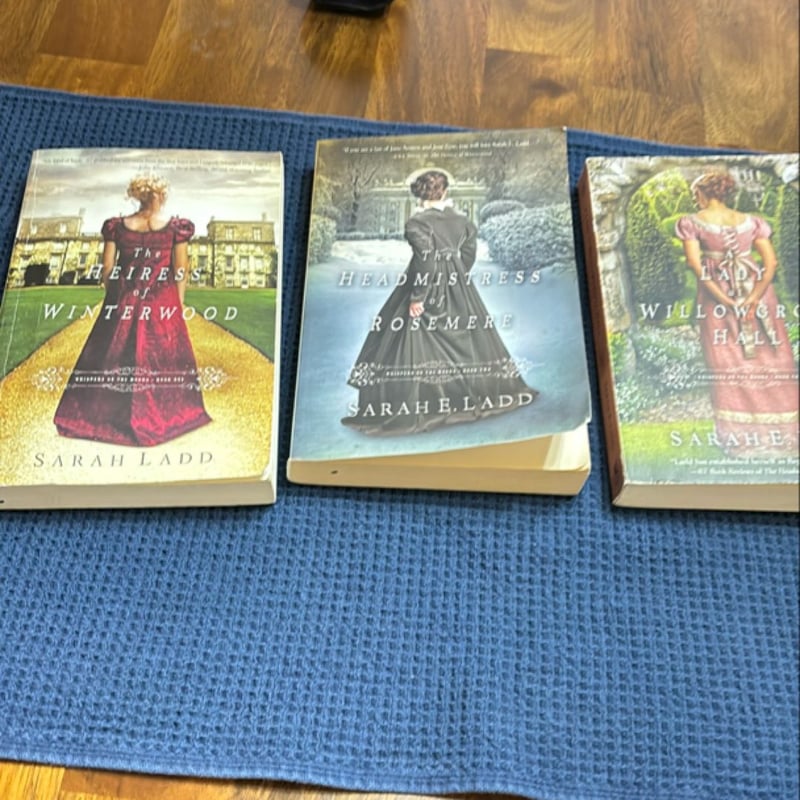 Whisper On The Moors book 1-3 by Sarah E Ladd, Paperback | Pangobooks