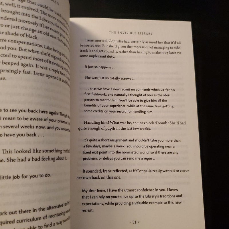 The Invisible Library by Genevieve Cogman, Paperback | Pangobooks