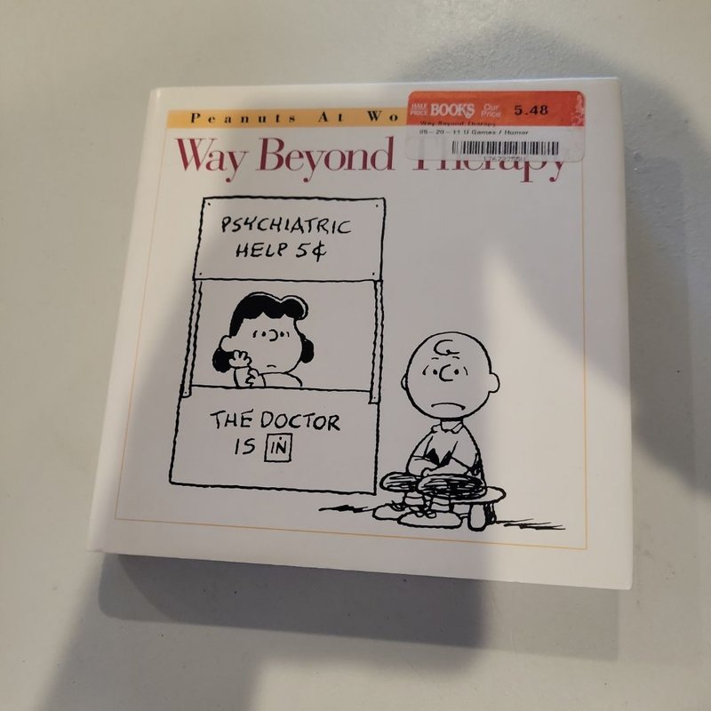 Way Beyond Therapy by Charles M. Schulz