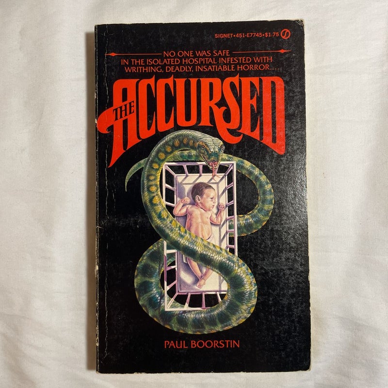 The Accursed by Paul Boorstin , Paperback | Pangobooks