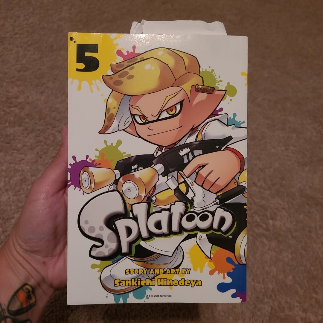 Splatoon, Vol. 5 by Sankichi Hinodeya