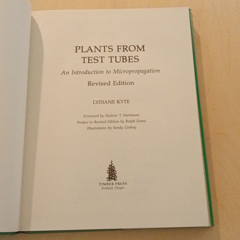 Plants from Test Tubes by Lydiane Kyte, Hardcover | Pangobooks