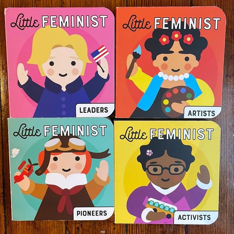 Little Feminist Board Book Set by Emily Kleinman, Hardcover | Pangobooks