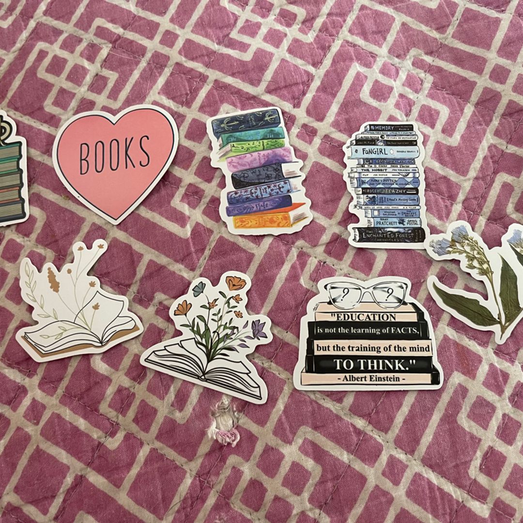 Bookish sticker Bundle