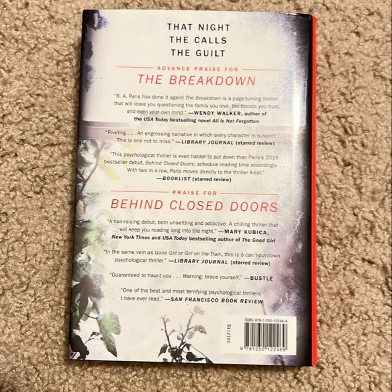 The Breakdown by B. A. Paris