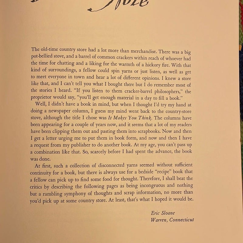 The Cracker Barrel by Eric Sloane , Hardcover | Pangobooks