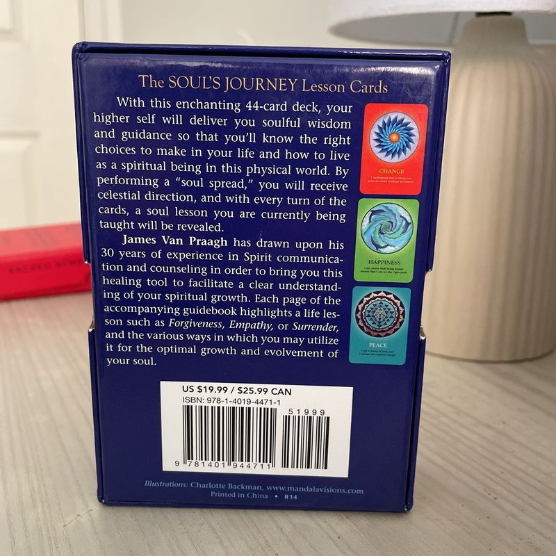 The Soul's Journey Lesson Cards by James Van Praagh, Paperback | Pangobooks