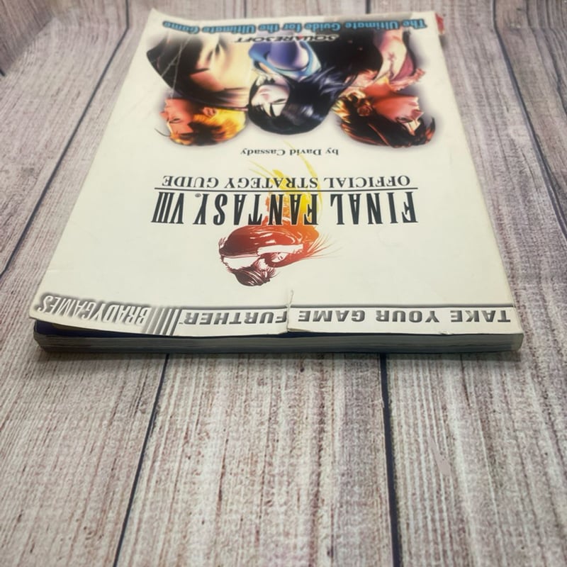Final Fantasy VIII Official Strategy Guide by David Cassady, Paperback ...