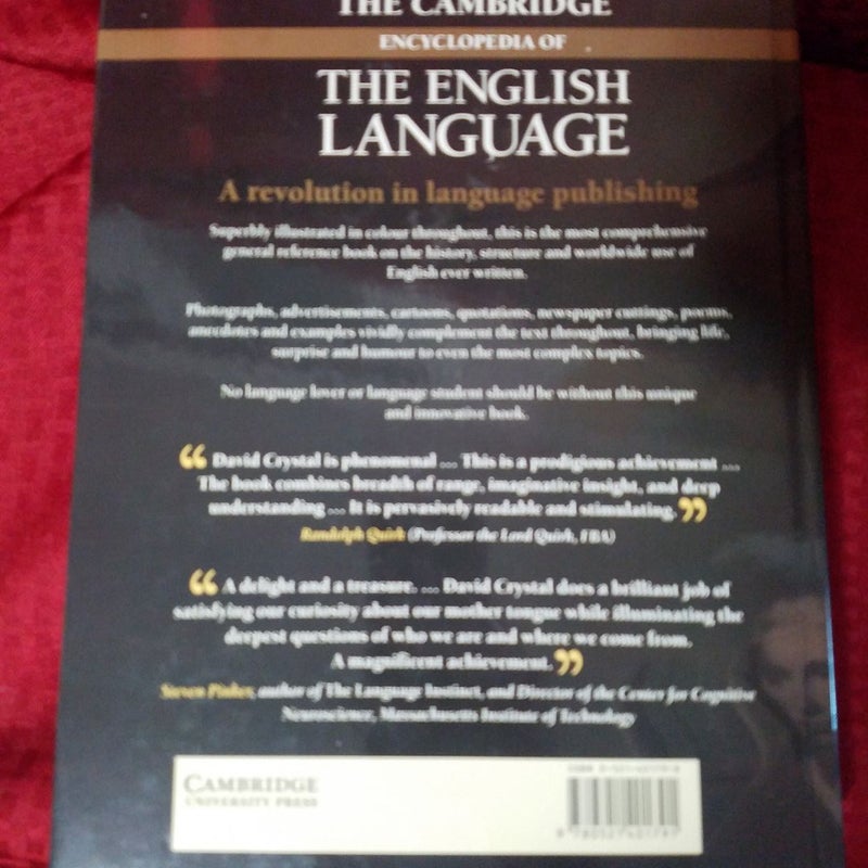 The Cambridge Encyclopedia of the English Language by David Crystal