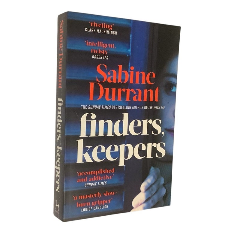Finders Keepers by Sabine Durrant, Paperback | Pangobooks