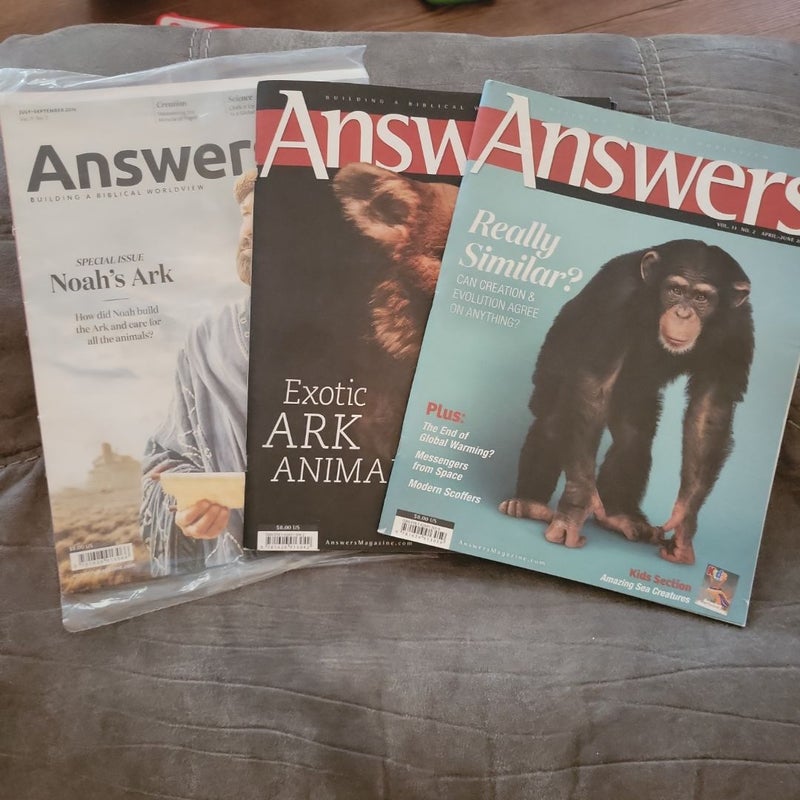 Answers Magazine Bundle by Answers Magazine, Paperback | Pangobooks