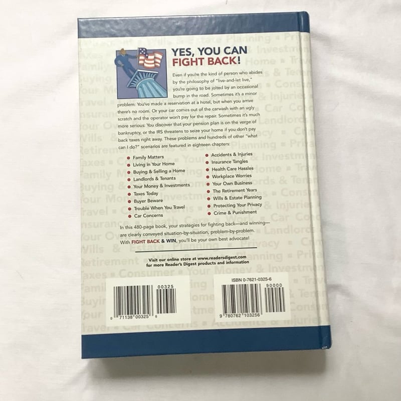 Fight Back and Win by Reader's Digest Editors