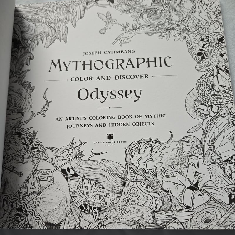 Mythographic Color and Discover: Odyssey by Joseph Catimbang
