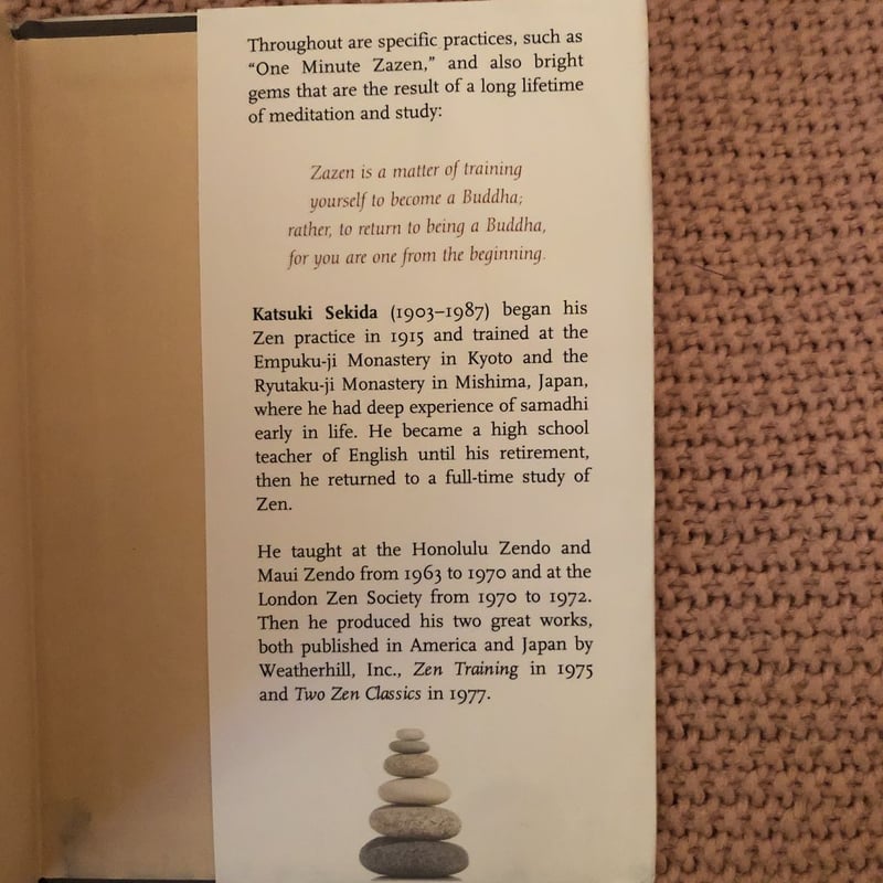 A Guide to Zen by Katsuki Sekida, Hardcover | Pangobooks
