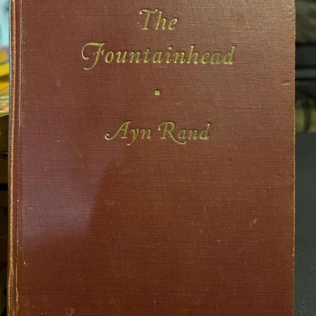 The Fountainhead (1943 vintage edt) by Ann Rand, Hardcover | Pangobooks