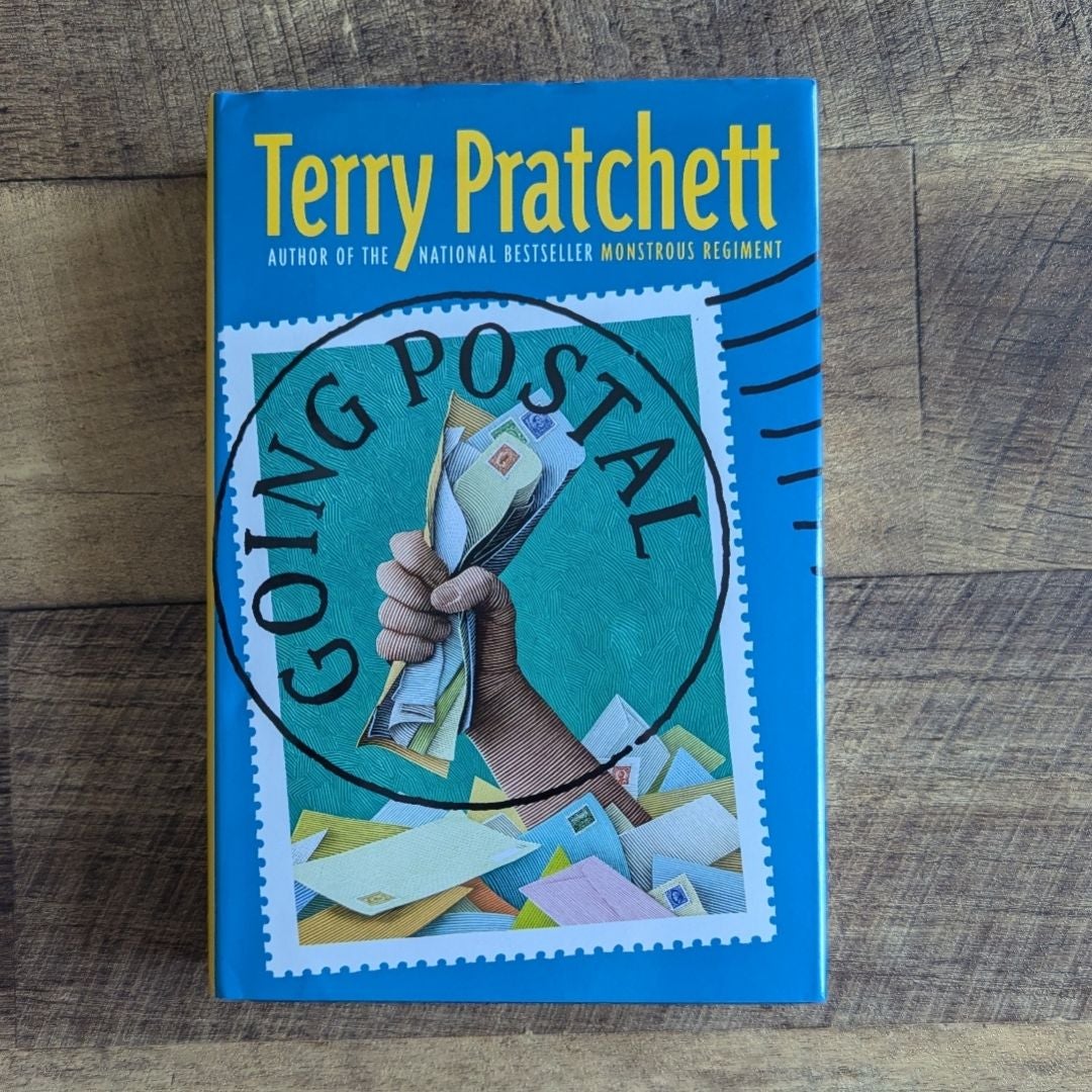 Going Postal by Terry Pratchett, Hardcover | Pangobooks