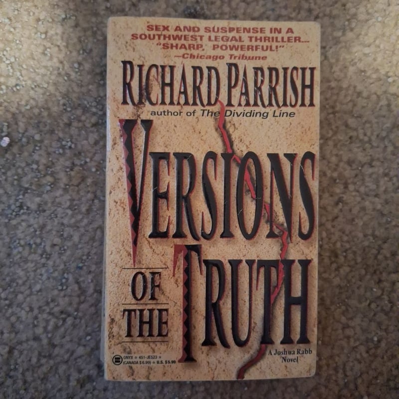 Versions of the Truth by Richard Parrish, Paperback | Pangobooks