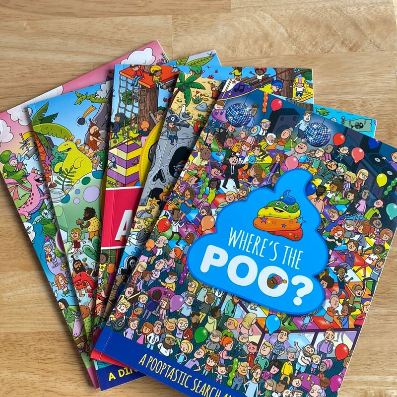 Where's the Poo? a Pooptastic Search and Find Book by Hachette Children ...