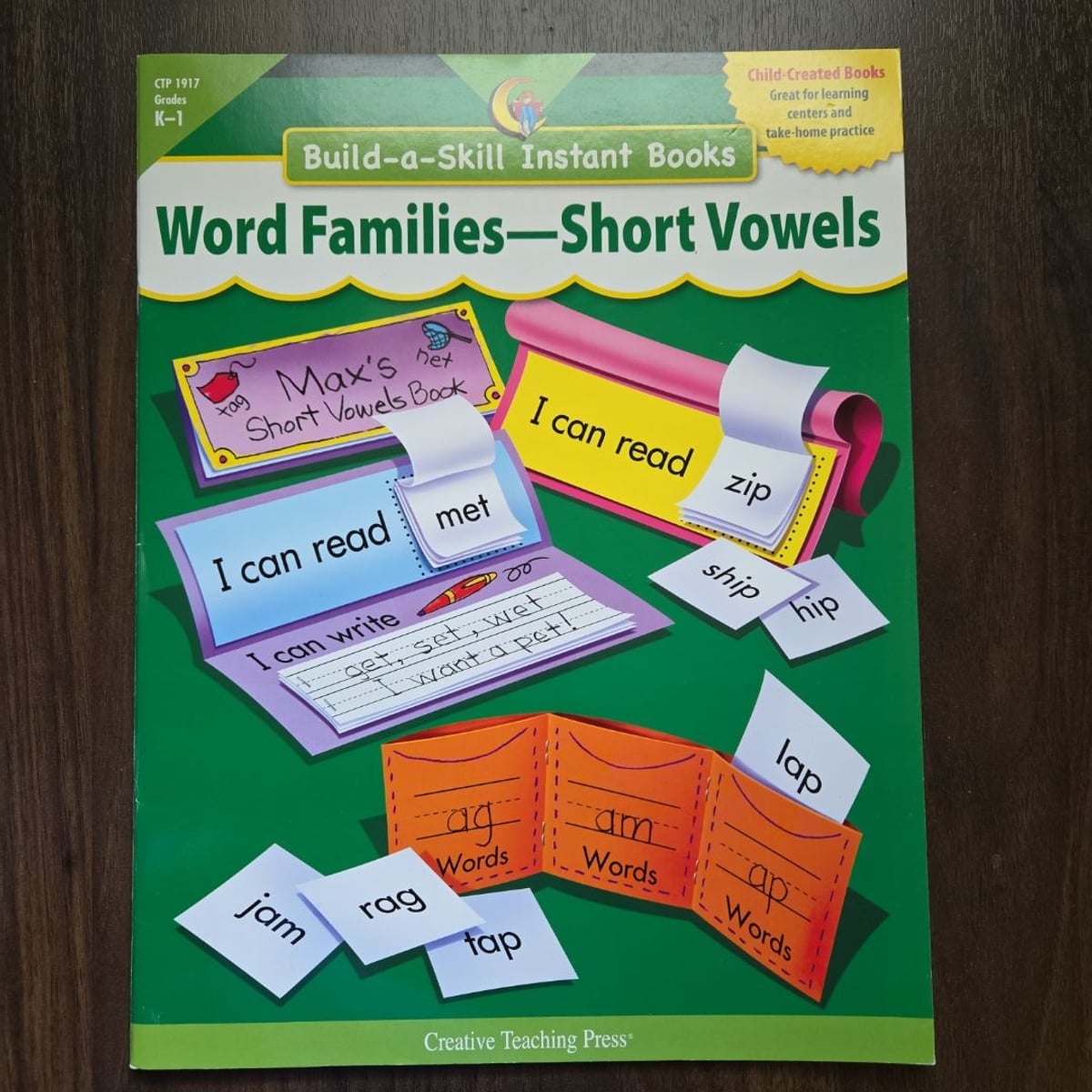Build-a-Skill Instant Books Word Families-Short Vowels by Amy Lubben ...